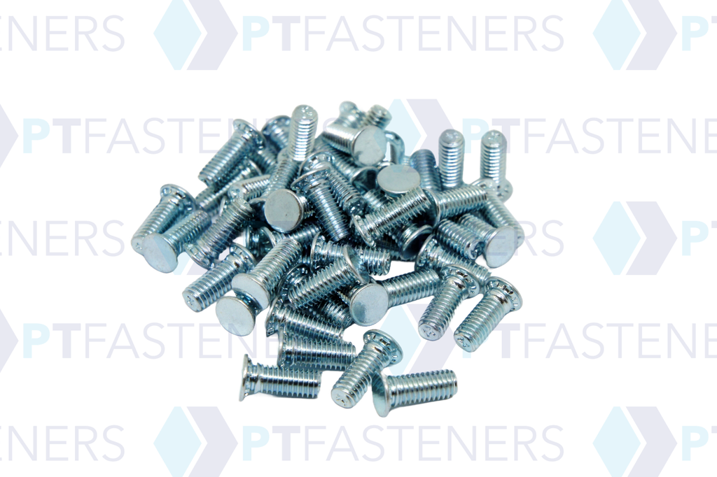Self-Clinching Flush Head Stud M3-8 (100 Pcs) | PT Fasteners